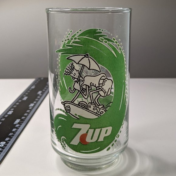 7-Up | Dining | Fido Dido 7 Up Glass Retro 7up | Poshmark